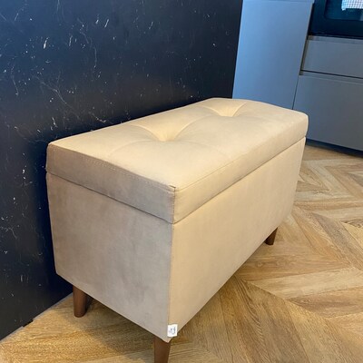 Open Bench LOVARE Bench With Storage Bench Upholstered Scandinavian ...