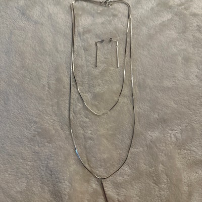 Twisted Box Chain Necklace .925 Sterling Silver 16 - Etsy