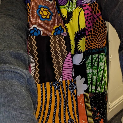 SPRING PATCHWORK African Print Woman Classic Bomber Jacket Handmade UK ...