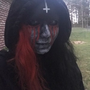 Horror Mask / Black Metal Mask / Scary Mask/ Satanic Mask/ Masquerade ...