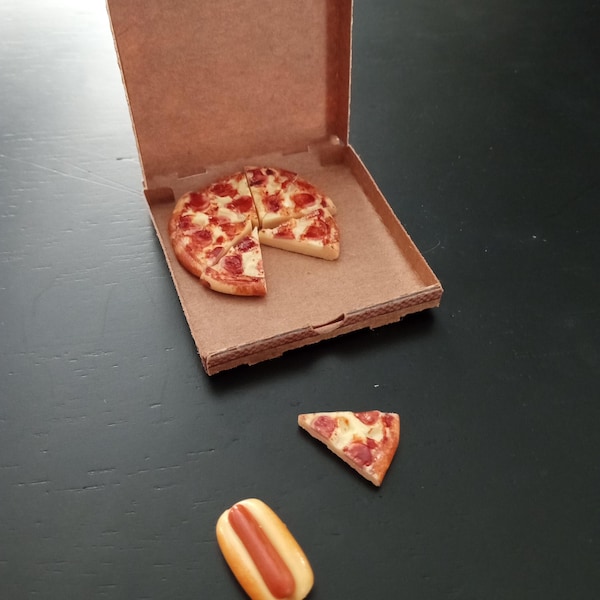 8pc Miniature Pepperoni Pizza Pie Slices Lot 1;6-1;12 Scale - Etsy