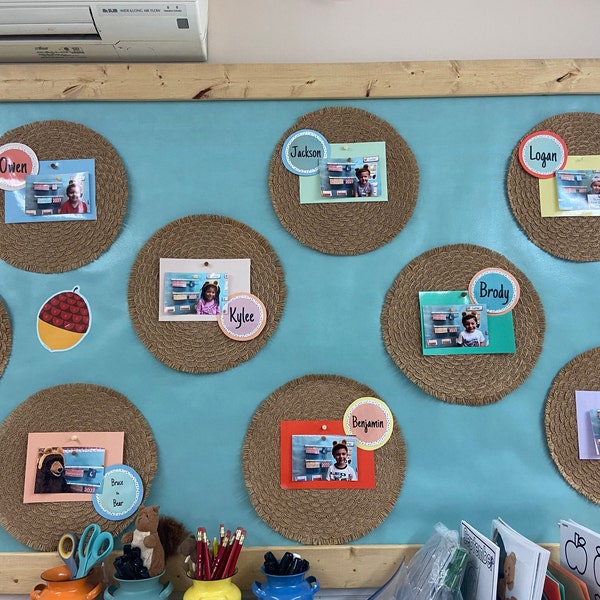 Groovy Boho Class Birthday Display - Etsy