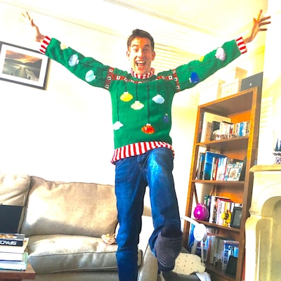 Arthur Christmas Sweater XS, S, & M Made to Order - Etsy