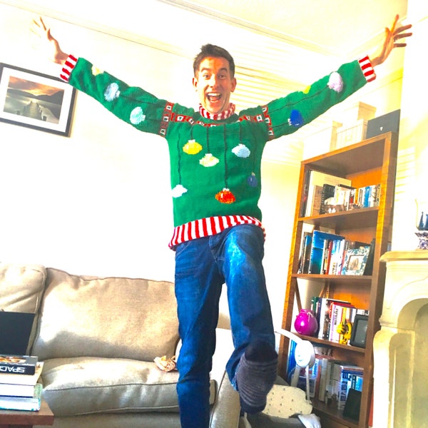 Arthur Christmas Sweater- XS, S, & M - Made to Order - Etsy