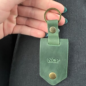 Man Accessory Leather Keychain With Photo, Personalized Gifts for Him ...