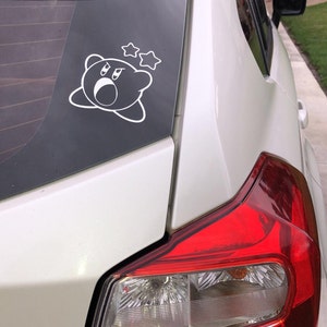 Kirby Inspired Decal for Car, Laptop, Game Console - Etsy