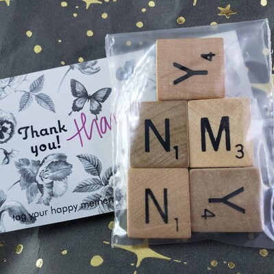 Heart Vintage Blank Scrabble Tile .. Customize Your Own Letter and ...