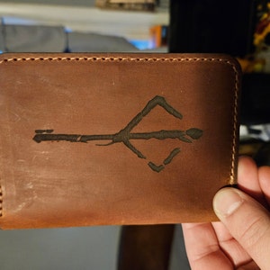 Monster Hunter World Lagiacrus Leather Wallet Christmas Gift for Gamer ...