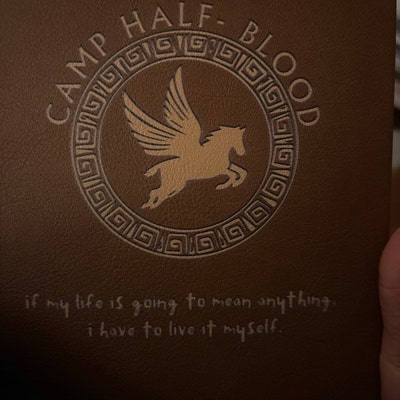Camp Half-blood Personalized Quest Journal, PJO Quest Chronicles, Camp ...