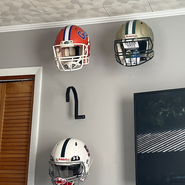 Hidden Wall Mount for Mini Football Helmets - Etsy