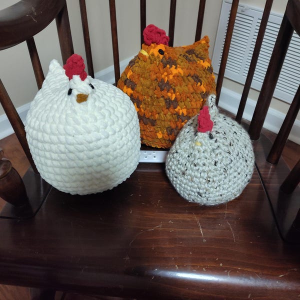 Mama and Mini Mabel Chicken™ CROCHET PATTERN - Etsy