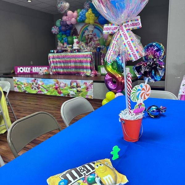 5 Yards of 1.5" Grosgrain Ribbon - Candyland Sweet Candy Treats ...