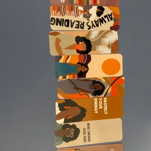 3 Pack Bookmarks african American Gifts Bookish Black - Etsy