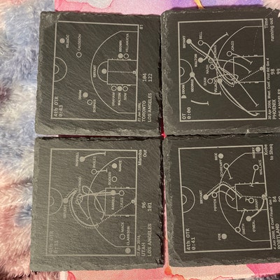 Greatest LSU Football Plays: Slate Coasters set of 4 - Etsy