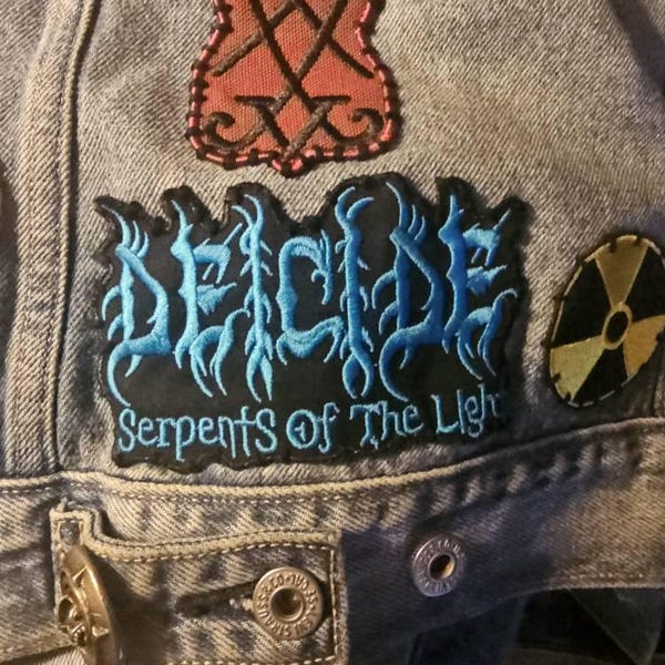 CURRENT 93 Embroidered Patch, Killing Joke, Nurse With Wound, Psychic ...