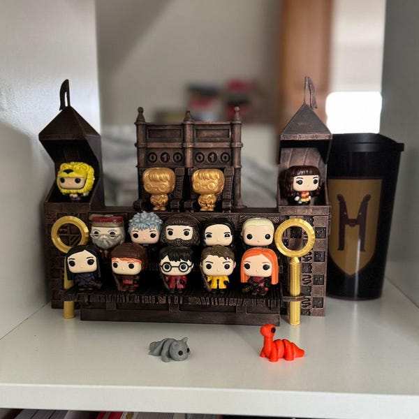 Funko Pop Box Locking Wall Shelf Box Display Funko Pop Stage Funko Pop ...