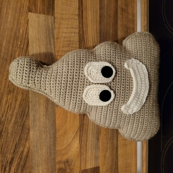 Poopmoji Pillow Crochet Pattern Etsy