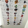 Super Mario ABC Chart Printable Page | Printable Preschool Nursery Wall ...