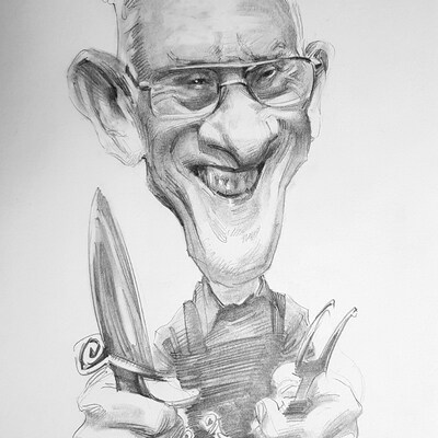 A4 Drawing Based on a Photo of a Person, Ideal Gift Idea - Etsy