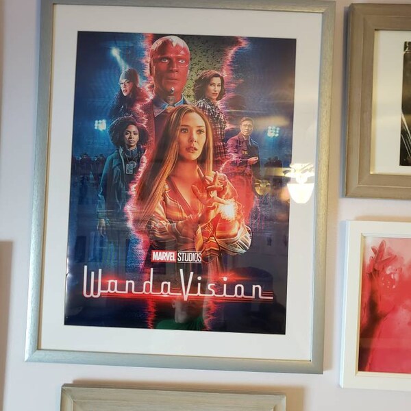 Wandavision Movie Poster High Quality Glossy Print Photo Wall Art ...