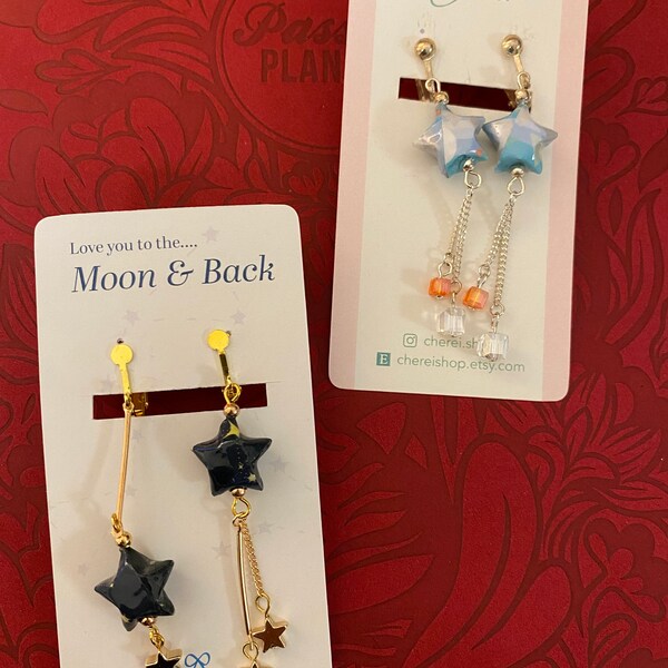 Studio Ghibli, Howls Moving Castle Jewelry Set, ,dangle Drop Emerald ...