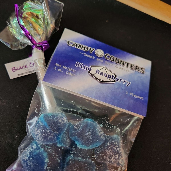 Hex – Black Cherry Spell Lollipop | Dark Fantasy Candy | Dnd Treat ...