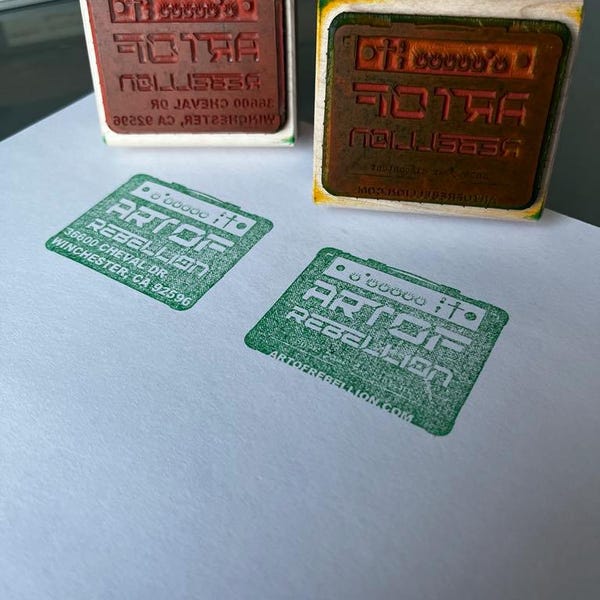 Support Small Business Thank You Stamp, Business Card Stamp Custom ...