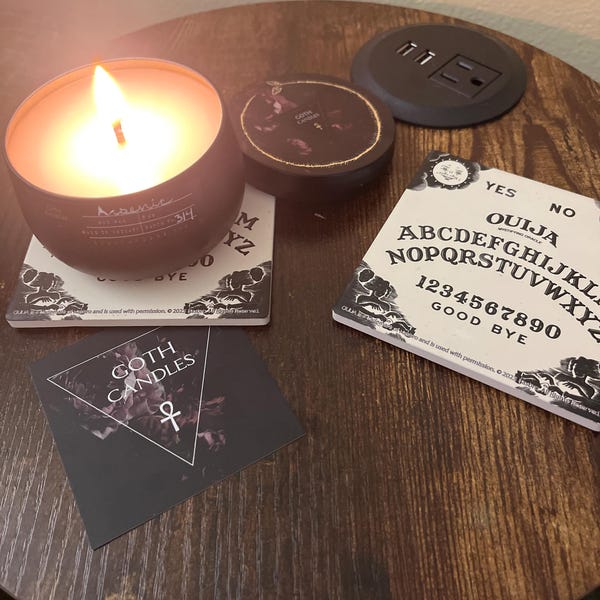 Seasonal Candle Box | Witch Box | Goth Box Candles | Goth Gift | Goth ...