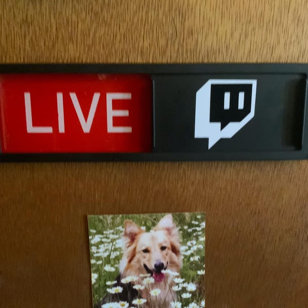 Customlogo Streamer Door Sign - Etsy