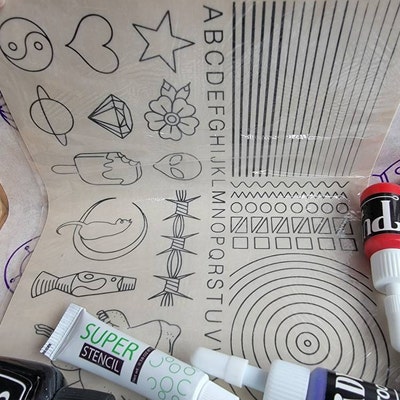 Stencils Immortal Tattoo Designs Ready-to-use, Easy-to-apply ...