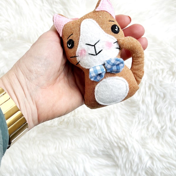 Felt Kitty Cat Softie Toy Sewing Pattern - Tutorial - PDF Epattern ...