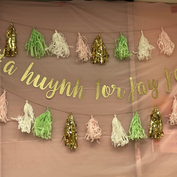 Wedding Hashtag Banner, Custom Banner, Wedding Banner, Party Banner ...