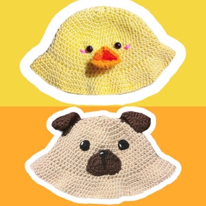 Crochet Cat Bucket Hat Written Pattern - Etsy Canada