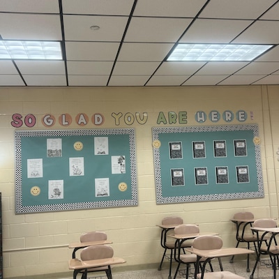 Pastel Rainbow Classroom Bulletin Board Kit EDITABLE Pastel Classroom ...
