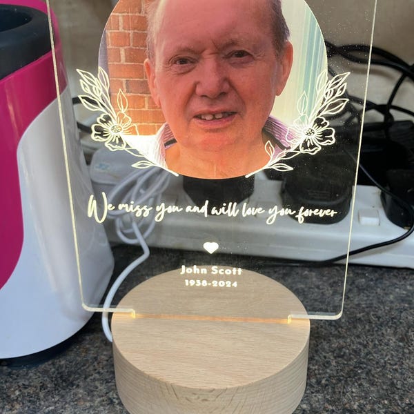 Reserved Memorial Sign Wedding Decor, Personalized Memorial Plaque ...