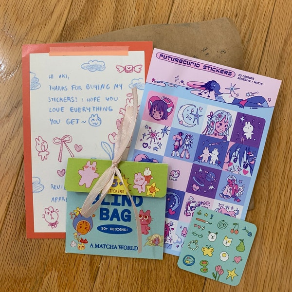 Blind Sticker Pack - Etsy