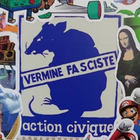 Antifa Badge, Always Antifascist, Iron Front, Three Arrows ...