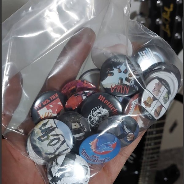 Heavy Metal / Hard Rock (A) Pins Buttons (1.25 Inch / 32mm) - Etsy