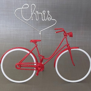 Vélo Hollandais Miniature / Dutch bike in aluminium wire - Etsy France