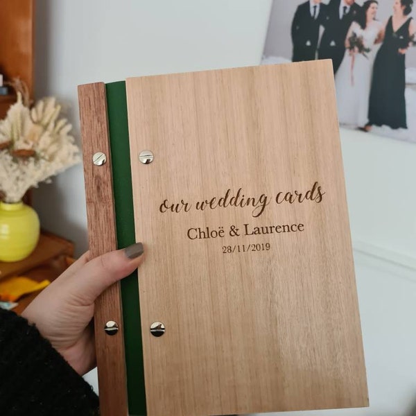 Wedding Card Folder, Wedding Memories Scrapbook, Wedding Keepsake. - Etsy