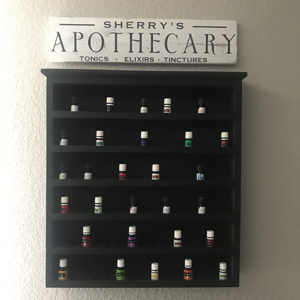 Custom Apothecary Wood Sign | Farmhouse Decor | Rustic Modern Vintage ...