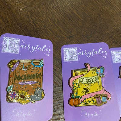 Fairytales Collection Pins - Etsy
