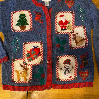 Vintage Christmas Sweater You Pick 80s 90s Xmas Sweatshirt Men's Women's All Sizes Ugly Sweater ...