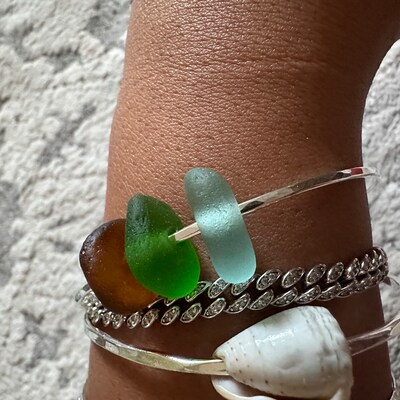 Custom Gold Hawaiian Shell Bangle, Shell Bangles, Made in Hawaii, Gifts ...