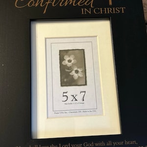 Confirmation Picture Frame Personalized Confirmation Gift Boy ...