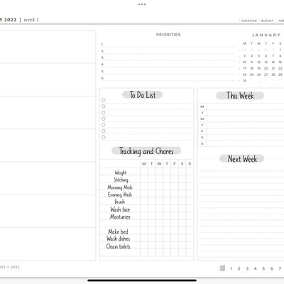 Goodnotes Student Planner, Digital Study Planner Template, Home School ...