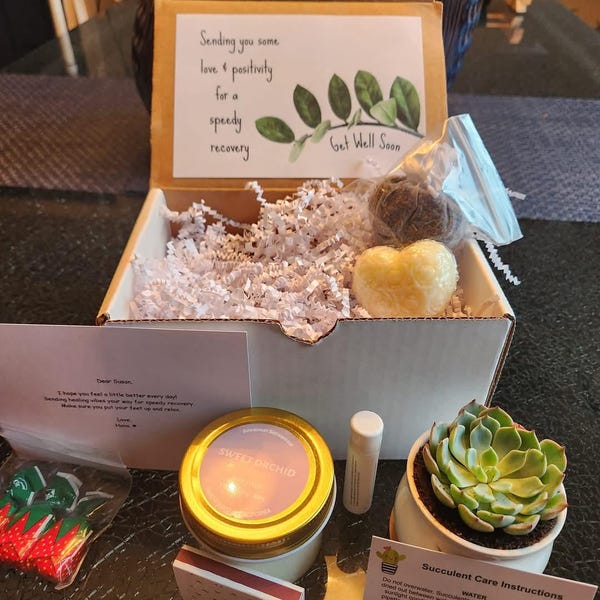 Sending PEACE LOVE & COMFORT | Sending Comfort Gift Box | Comfort Gift ...