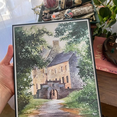 BAG END Print the HOBBIT Bilbo Baggins Hobbit Hole Painting - Etsy