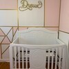 Baby Name Sign Over the Crib Sign Wooden Name Sign Wall Hanging Name ...
