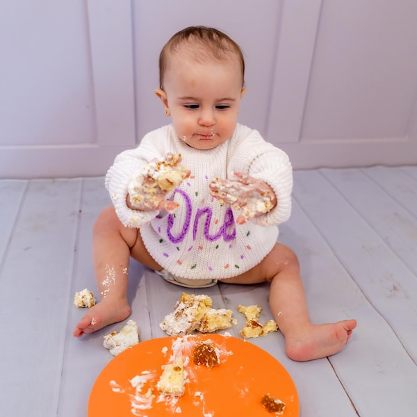 Custom Baby First Birthday Sweater, Birthday Gift, First Christmas Gift ...